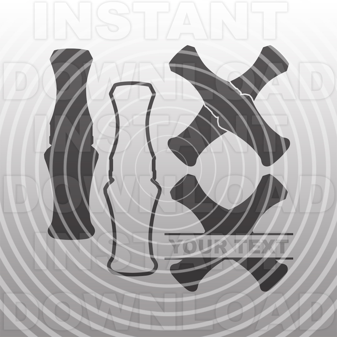 Duck Call SVG File,duck Hunter Split Monogram Svg,duck Season Svg ...