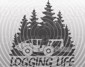 Logger Vector Art - Etsy