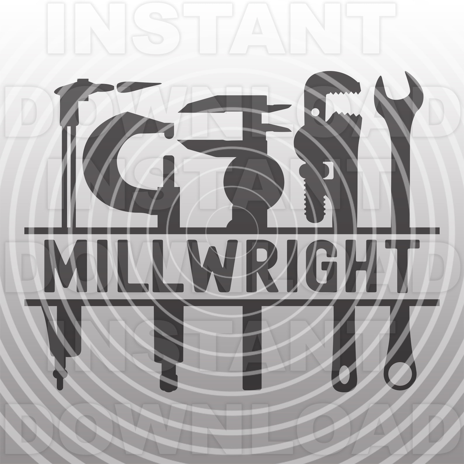 Millwright SVG File,millwright Tools SVG File,maintenance Svg ...