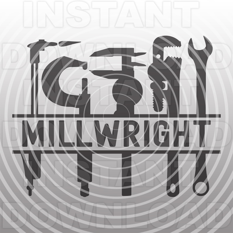Millwright SVG Filemillwright Tools SVG Filemaintenance - Etsy