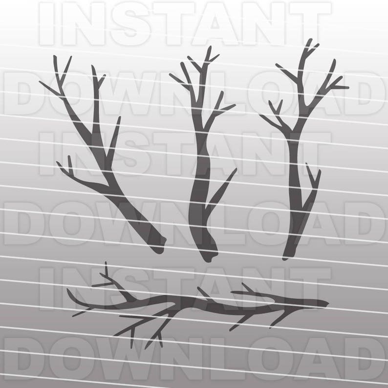 Tree Branches SVG File,tree SVG File-cutting Template-vector Clip Art ...