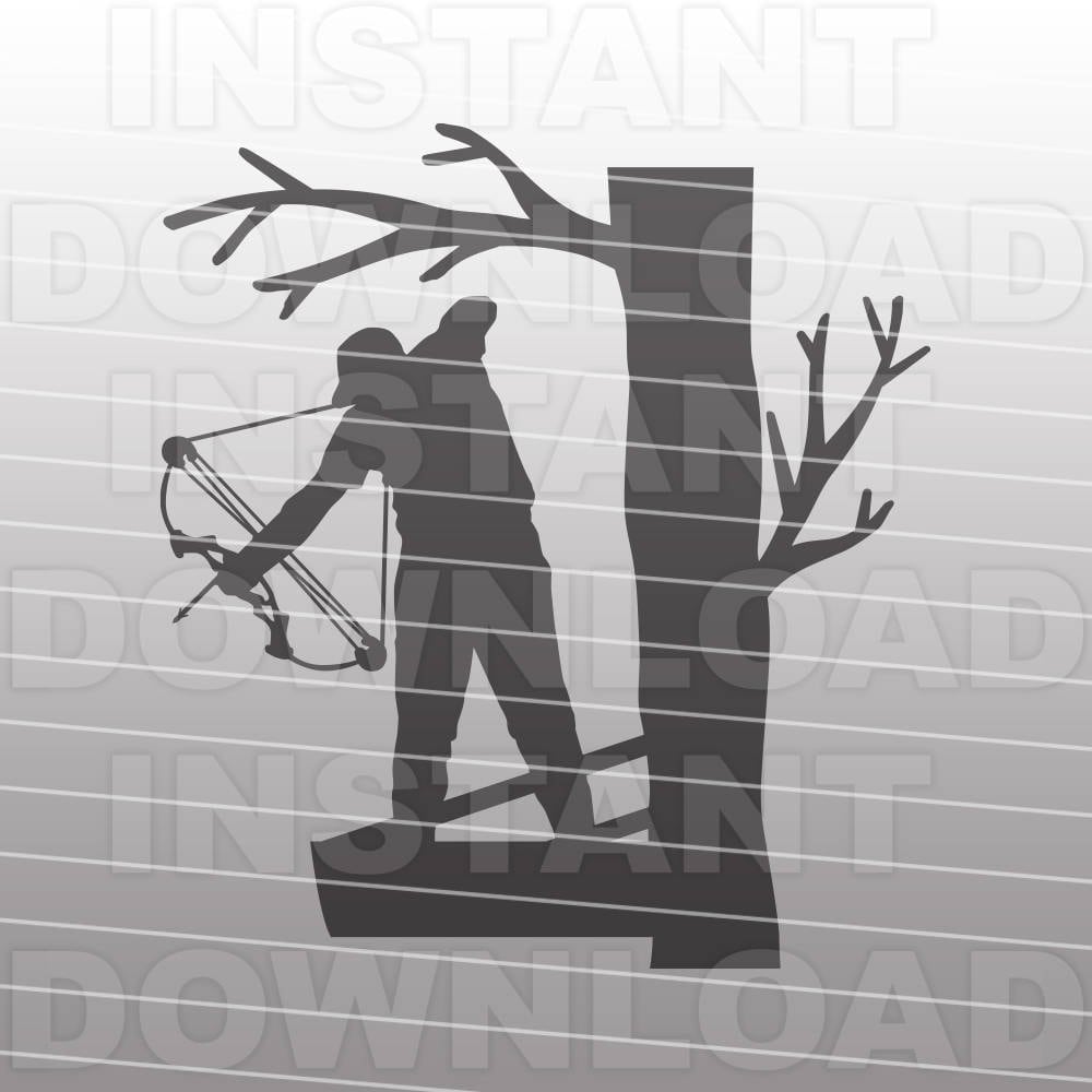 Bow Hunter Silhouette