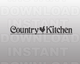 Country Kitchen Svg | Etsy