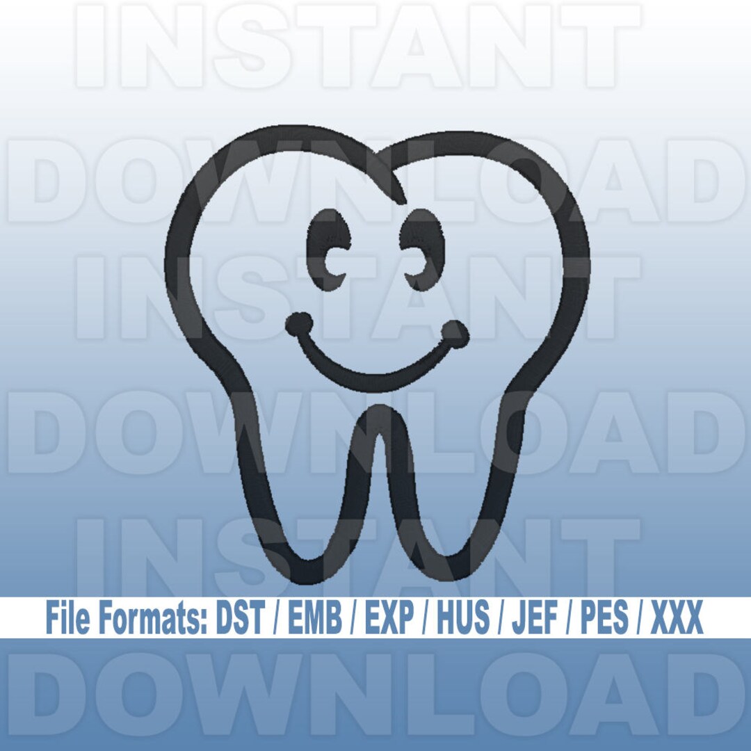 Dentist Cute Tooth Fairy Cute First Tooth Embroidery Design Download ...