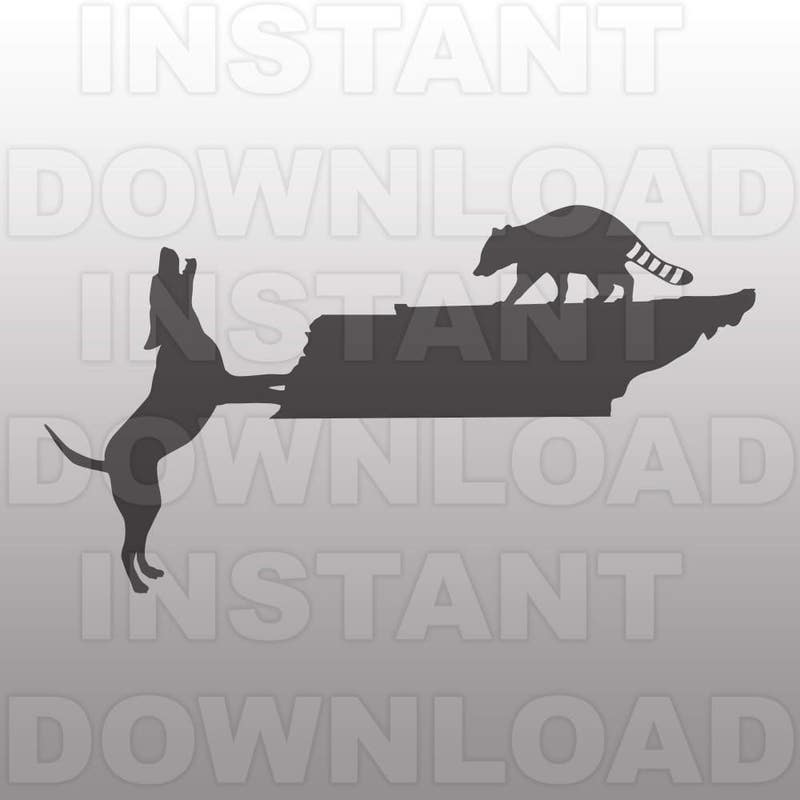 Coon Hunting Svg - Etsy