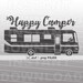 Happy Camper Motorhome RV Dxf File,family Vacation DXF cricut Dxf ...