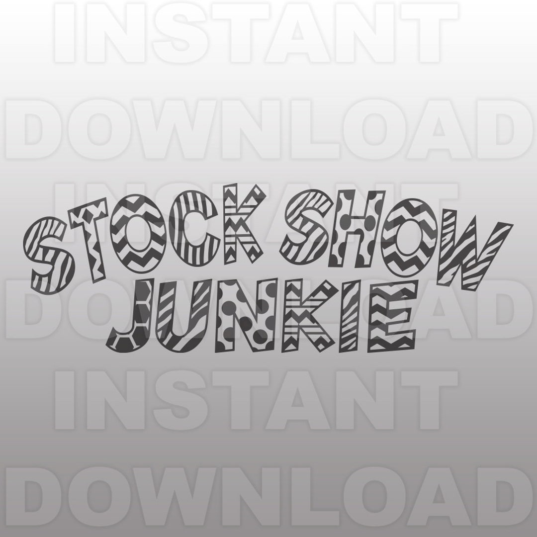 Stock Show SVG File,livestock SVG, Svg -vector Art for Commercial ...