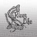 Fishing SVG File,river Life Catfish SVG File -vector Clipart for ...