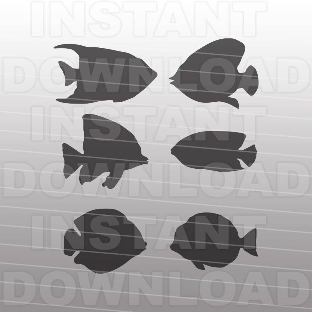 Tropical Fish SVG File,aquarium Svg,gold Fish Svg -for Commercial ...