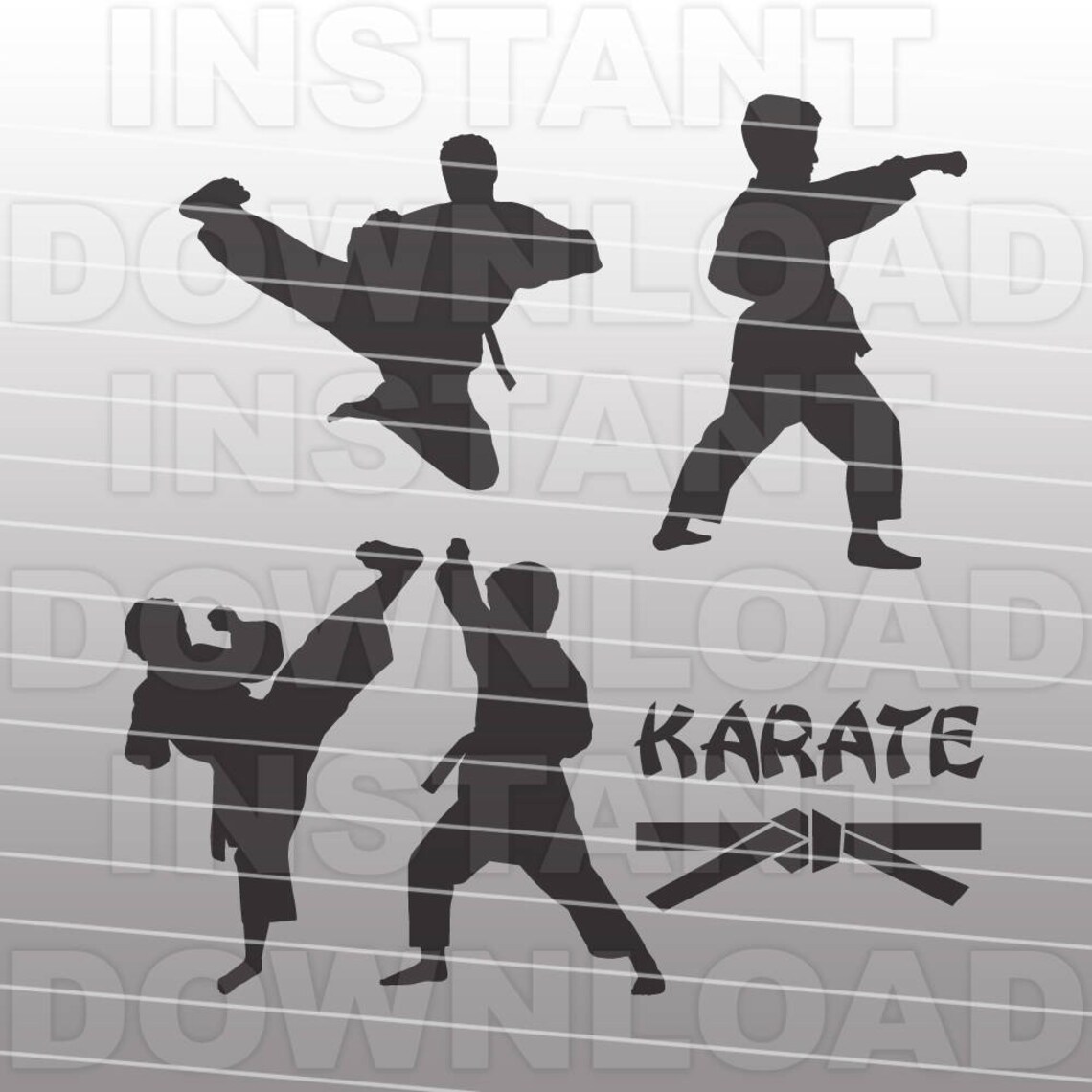 Boys Karate SVG File Martial Arts SVG File-vector Clip - Etsy
