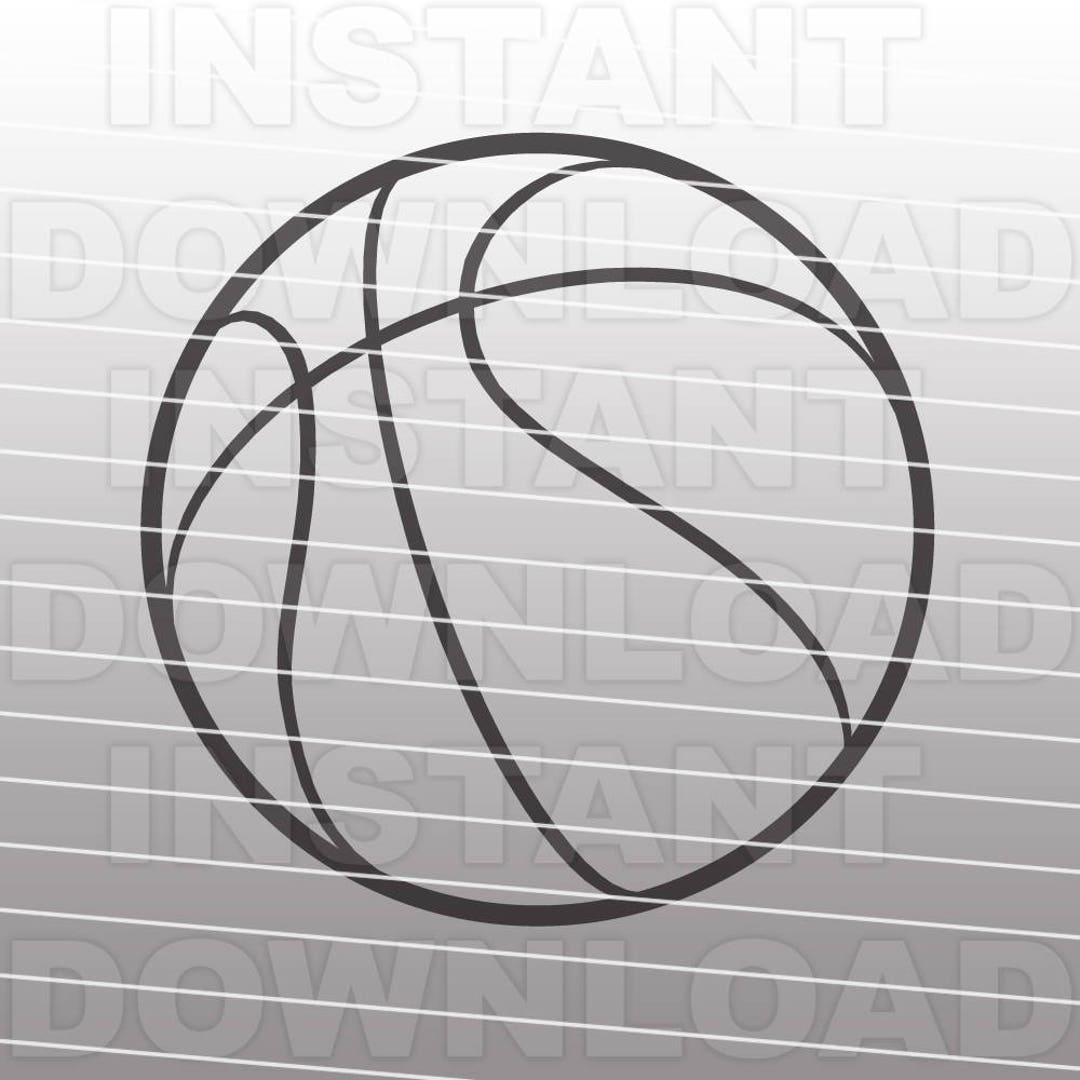 Basketball SVG File -for Commercial & Personal Use- Vector Art for ...