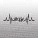 Heartbeat Pulse EKG Strip Nurse SVG File,nursing SVG File -commercial ...