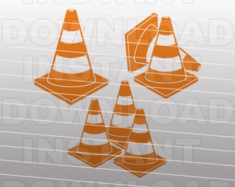 Traffic Cone SVG Cone Clipart Cricut Silhouette SVG Png - Etsy