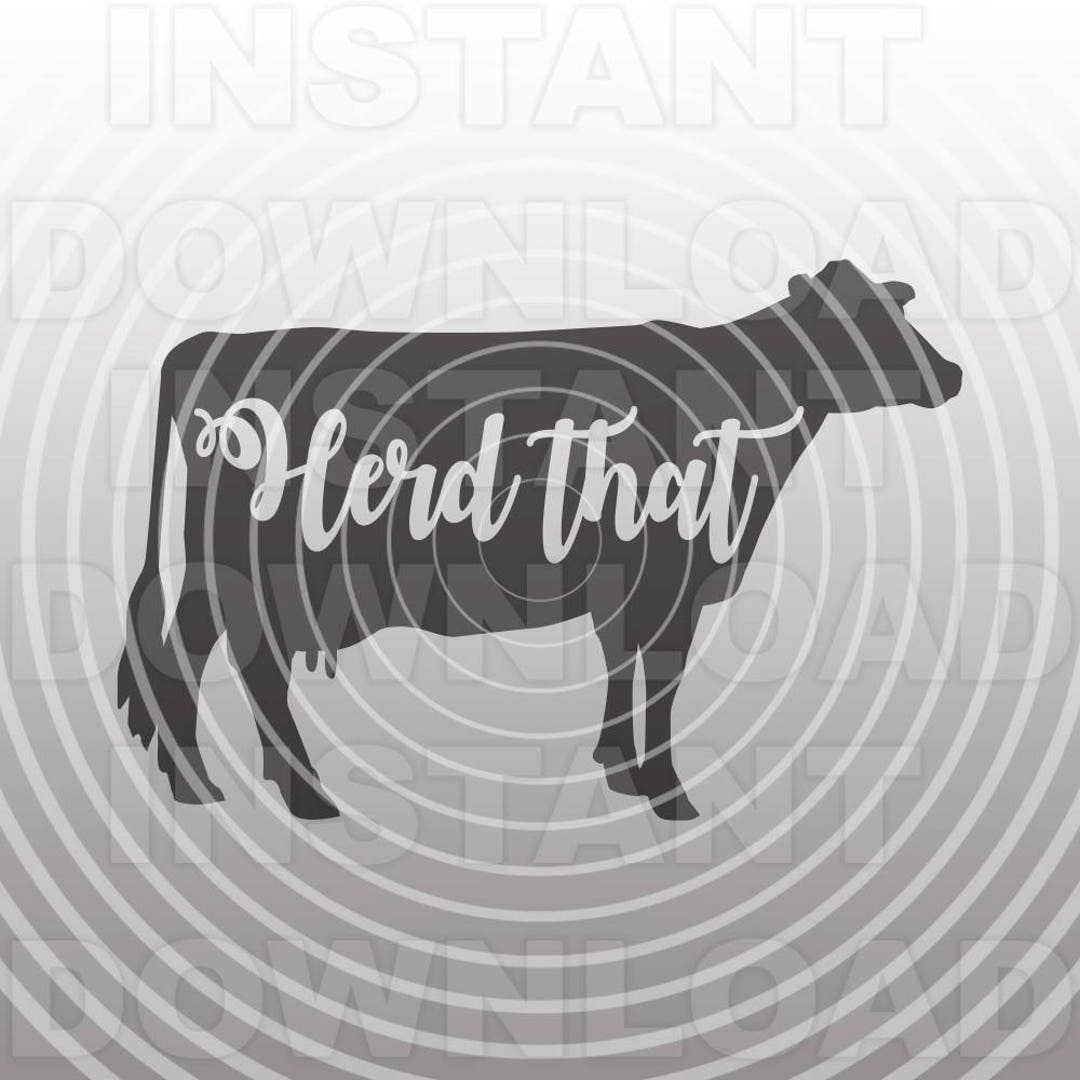 Cow SVG File,holstein Cow Svg,herd That Svg,dairy Cow Svg -vector Art ...