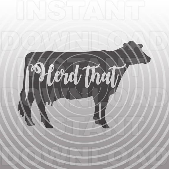 Cow SVG FileHolstein Cow SVGHerd That SVGDairy Cow svg4-H | Etsy