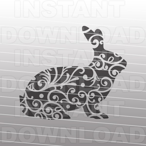 Show Rabbit Silhouette - Etsy