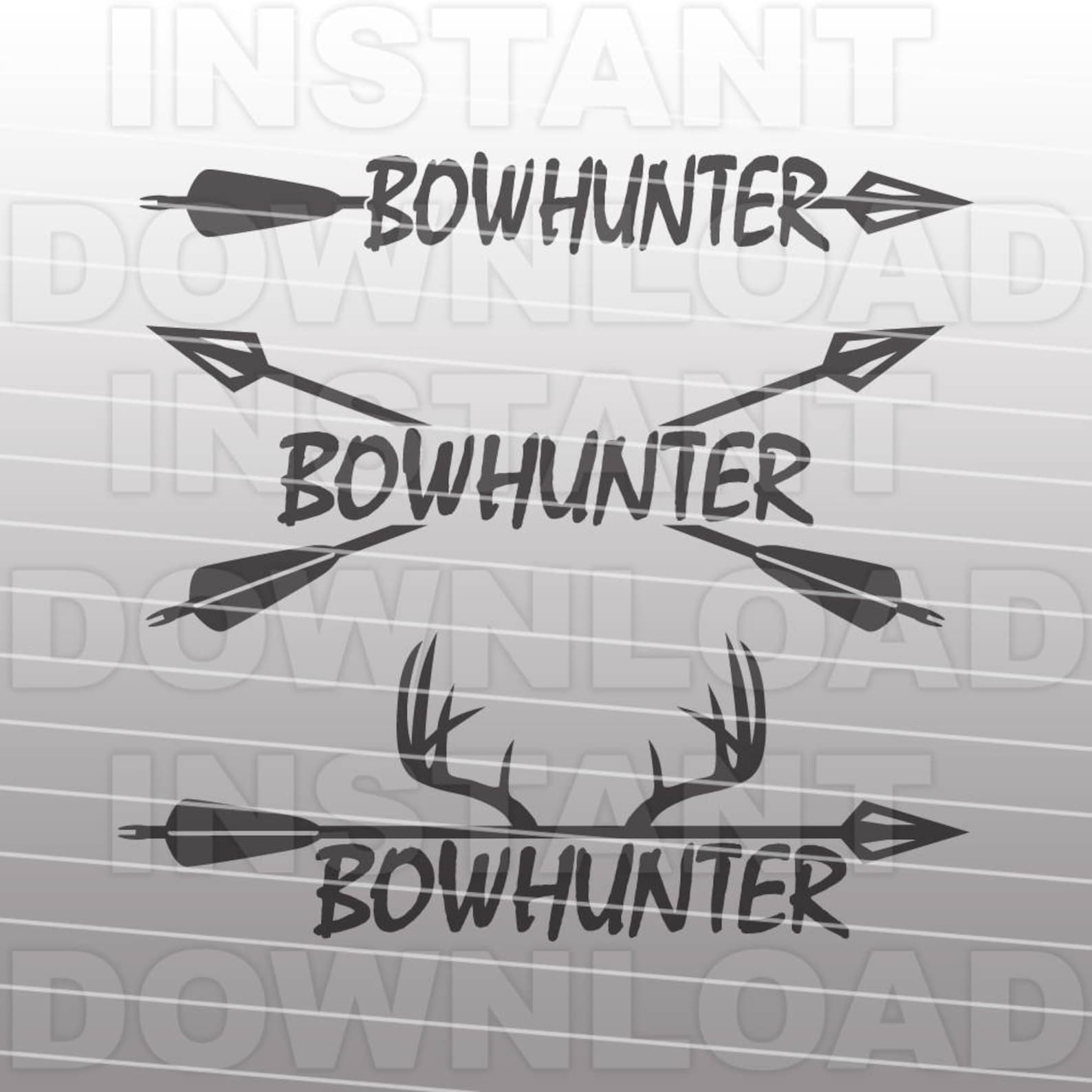 Bowhunter SVG File Bowhunting SVG File vector Art | Etsy