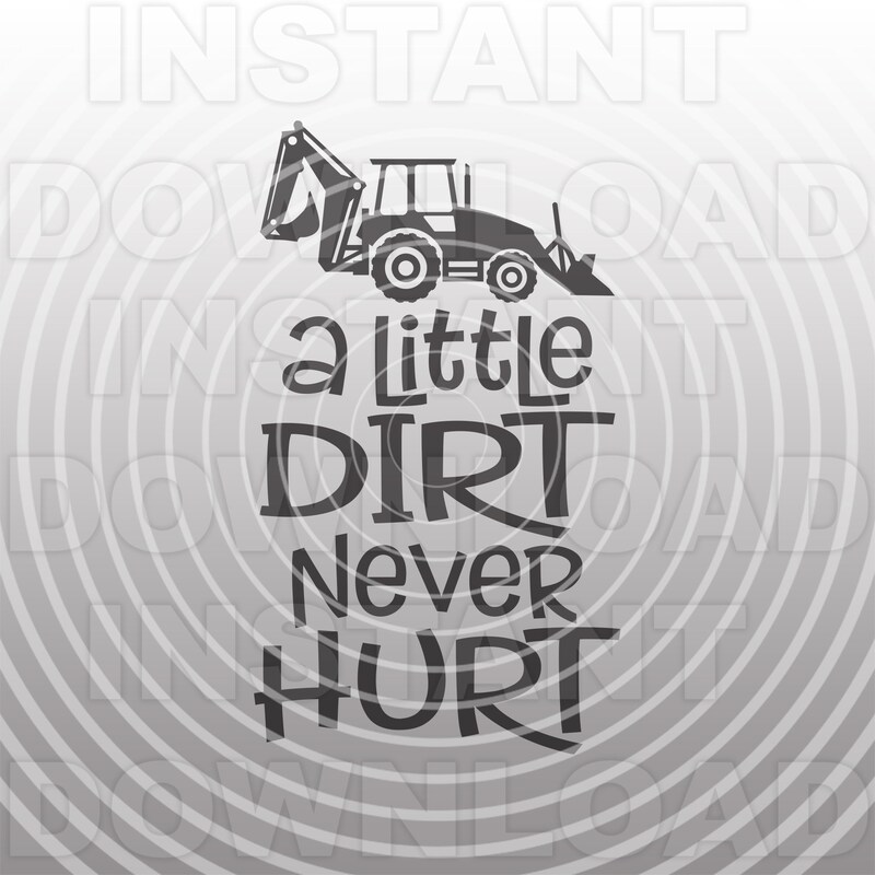 Dirt Never Hurt Svg - Etsy