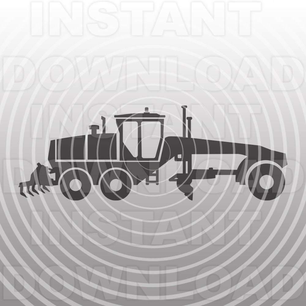 Road Grader SVG File,motor Grader Svg,construction SVG -vector Art ...
