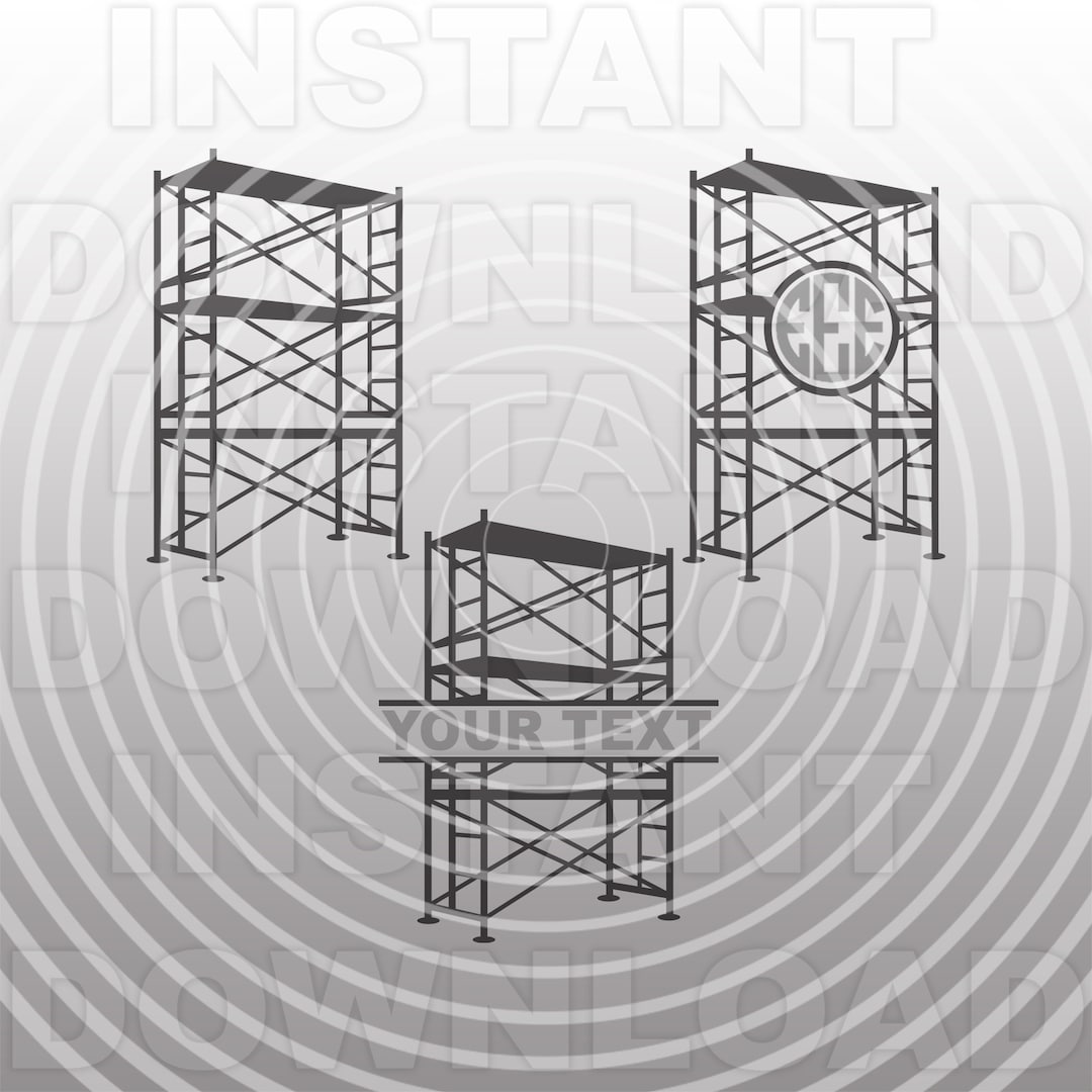 Scaffolding SVG File,scaffold Builder Svg,scaffold Building Svg -vector ...