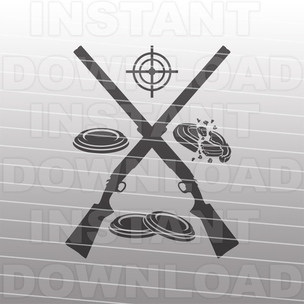 Trapshooting Svg - Etsy
