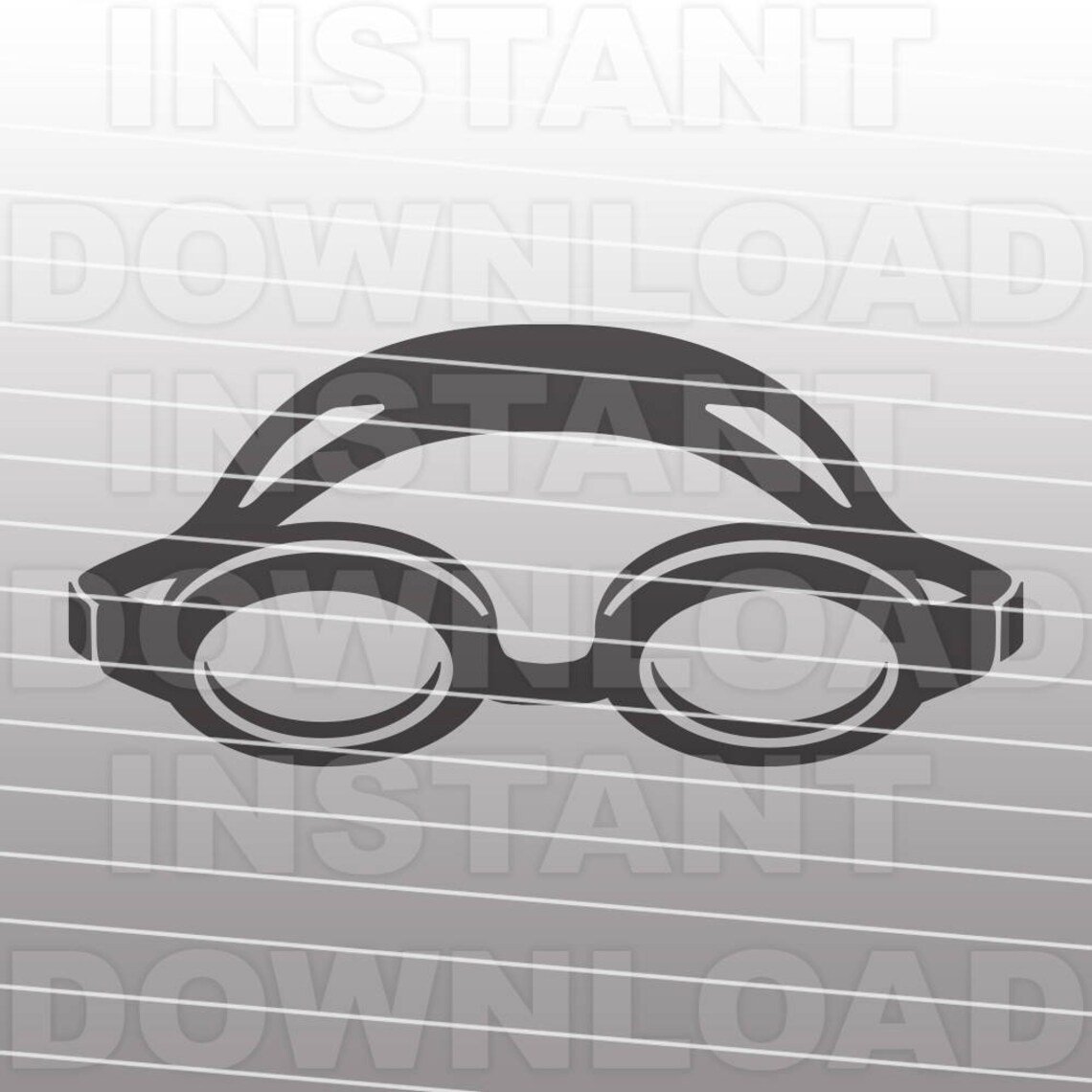 Swimming Goggles SVG Fileswim Goggles Svgpool SVG - Etsy