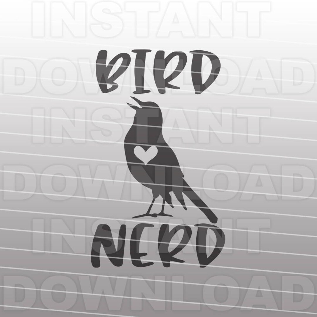 Bird Nerd SVG File,birding Svg,bird Watching Svg,ladies Tshirt Svg ...