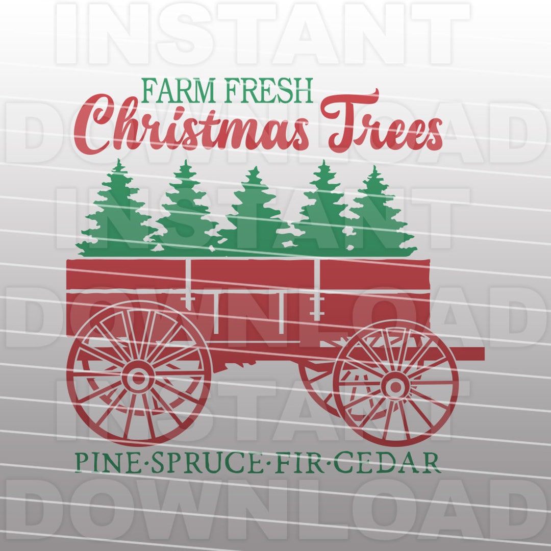 Weihnachtsbaum SVG-Datei, Tannenbaum SVG-Vector Art kommerziellen und ...