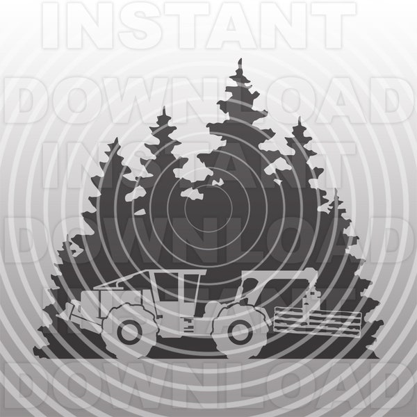 Skidder Svg - Etsy