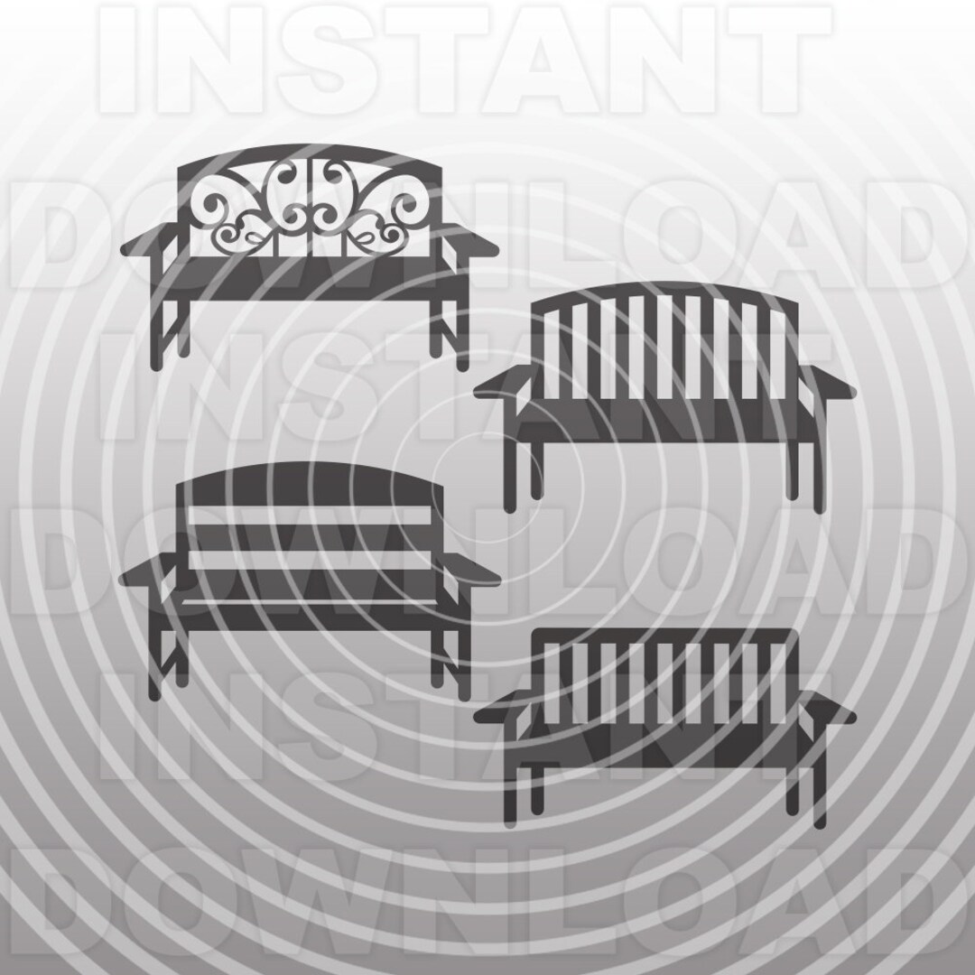 Bench SVG File,benches SVG File,bench Silhouette Svg,svg Files for ...