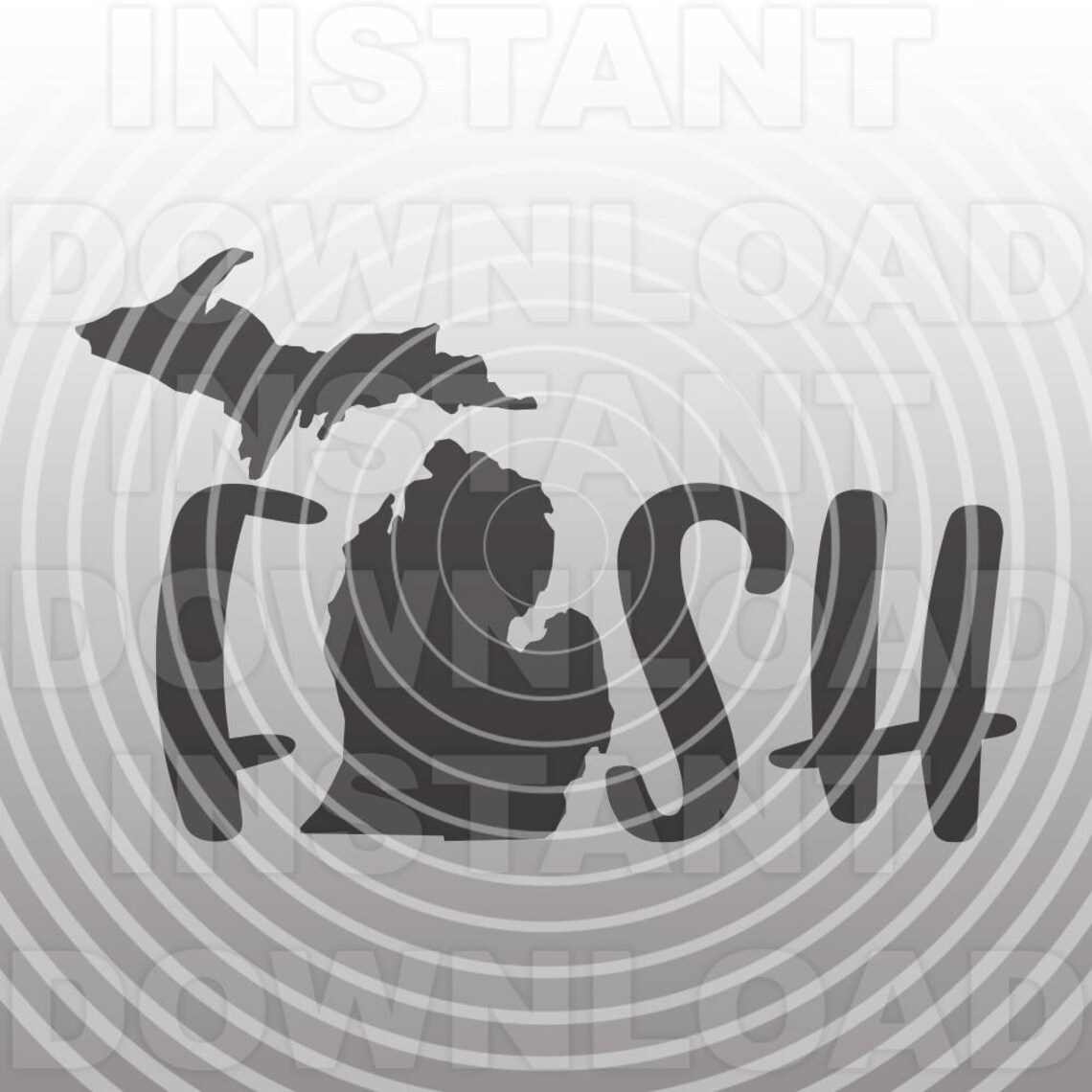 Lake Michigan Fishing SVG Filefisherman T-shirt SVG Filesvg - Etsy