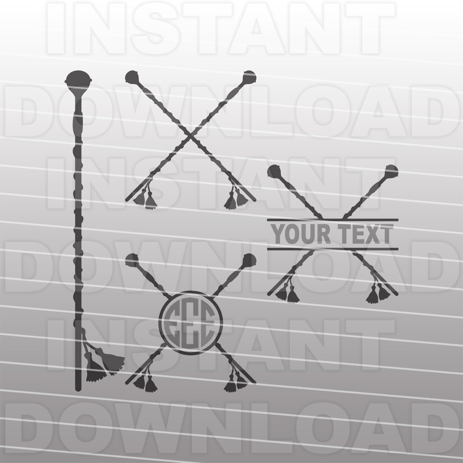 Drum Major Baton SVG File,marching Band Svg,color Guard SVG -vector Art ...