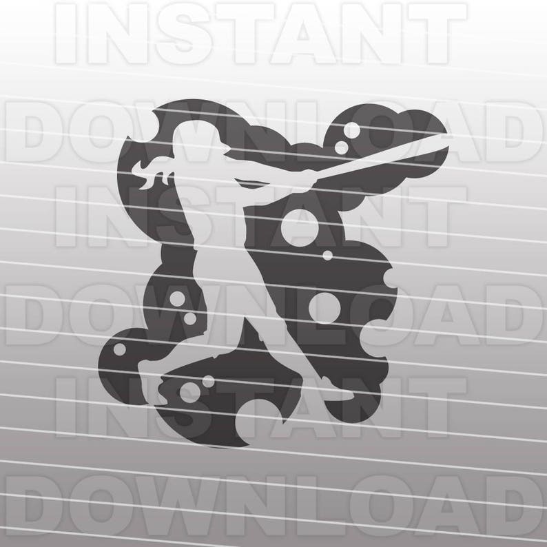 Softball SVG Filesoftball Batter SVG commercial & Personal | Etsy