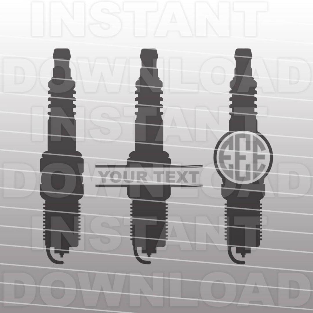 Spark Plug SVG File,auto Mechanic Svg,engine Repair SVG cutting ...