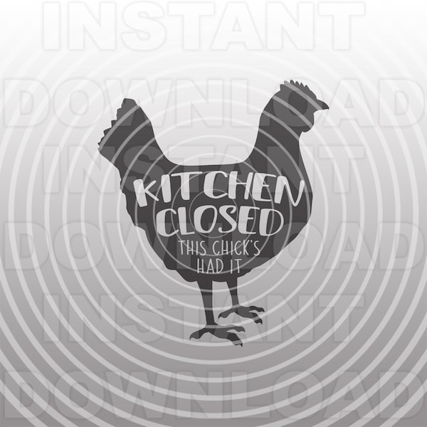 Kitchen Closed Sign - Etsy