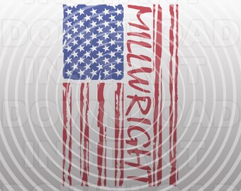 Millwright Flag Svg - Etsy