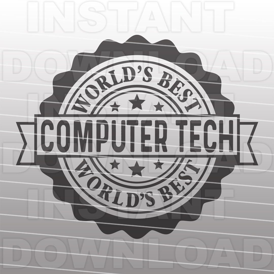 Worlds Best Computer Tech SVG File,computer Repair Svg,computer Geek ...