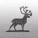Caribou SVG File-reindeer SVG File-antlers SVG File - Die Cut,vector ...