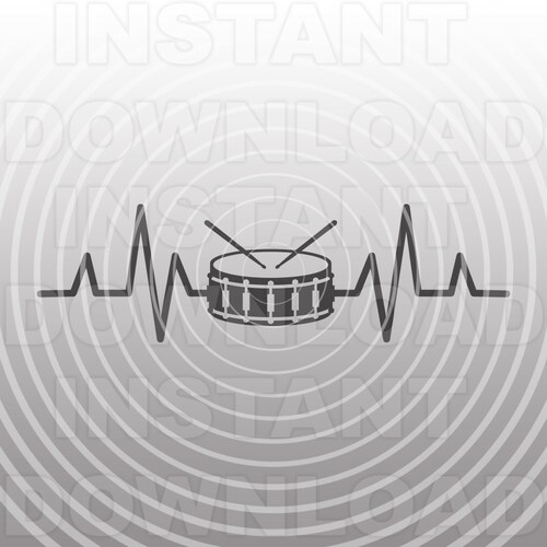 Drummer Svg Drumsticks Svg. Vector Cut File for Cricut - Etsy