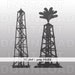 Oil Drilling Rig DXF File - Roughneck DXF - Oilfield DXF File ...