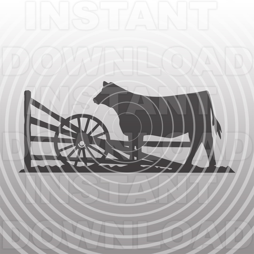 Show Heifer SVG File,cattle Ranch Svg,livestock Svg,farm Scene Svg ...