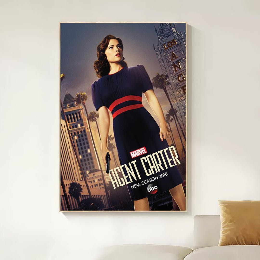 Agent Carter Movie Poster,movie Prints for Cinema Rooms,wall Art Decor ...