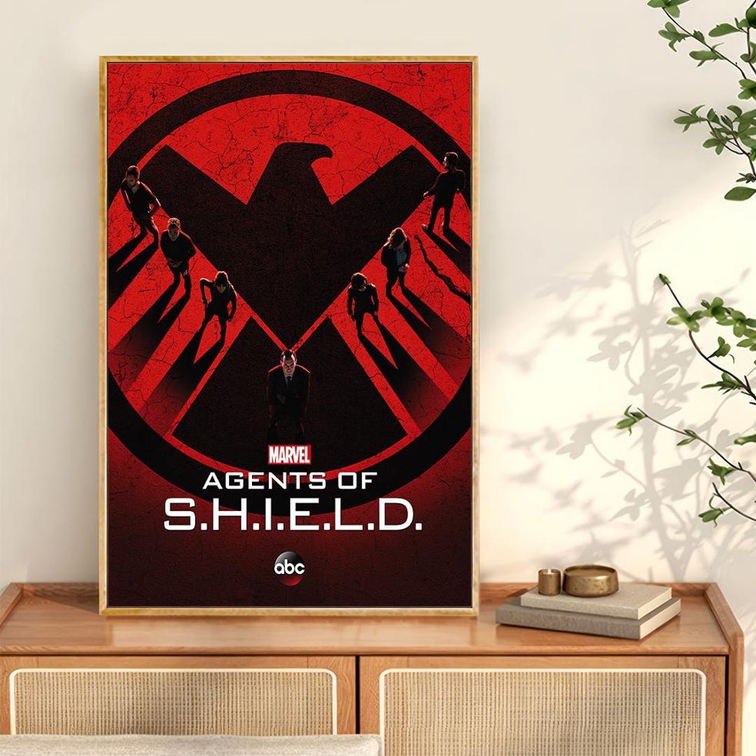 Agents of Shield Movie Poster,movie Prints for Cinema Rooms,wall Art ...