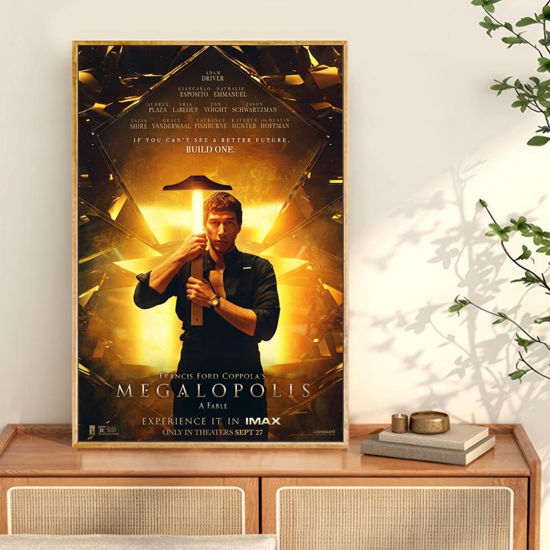 Megalopolis Movie Poster,movie Prints for Cinema Rooms,wall Art Decor ...