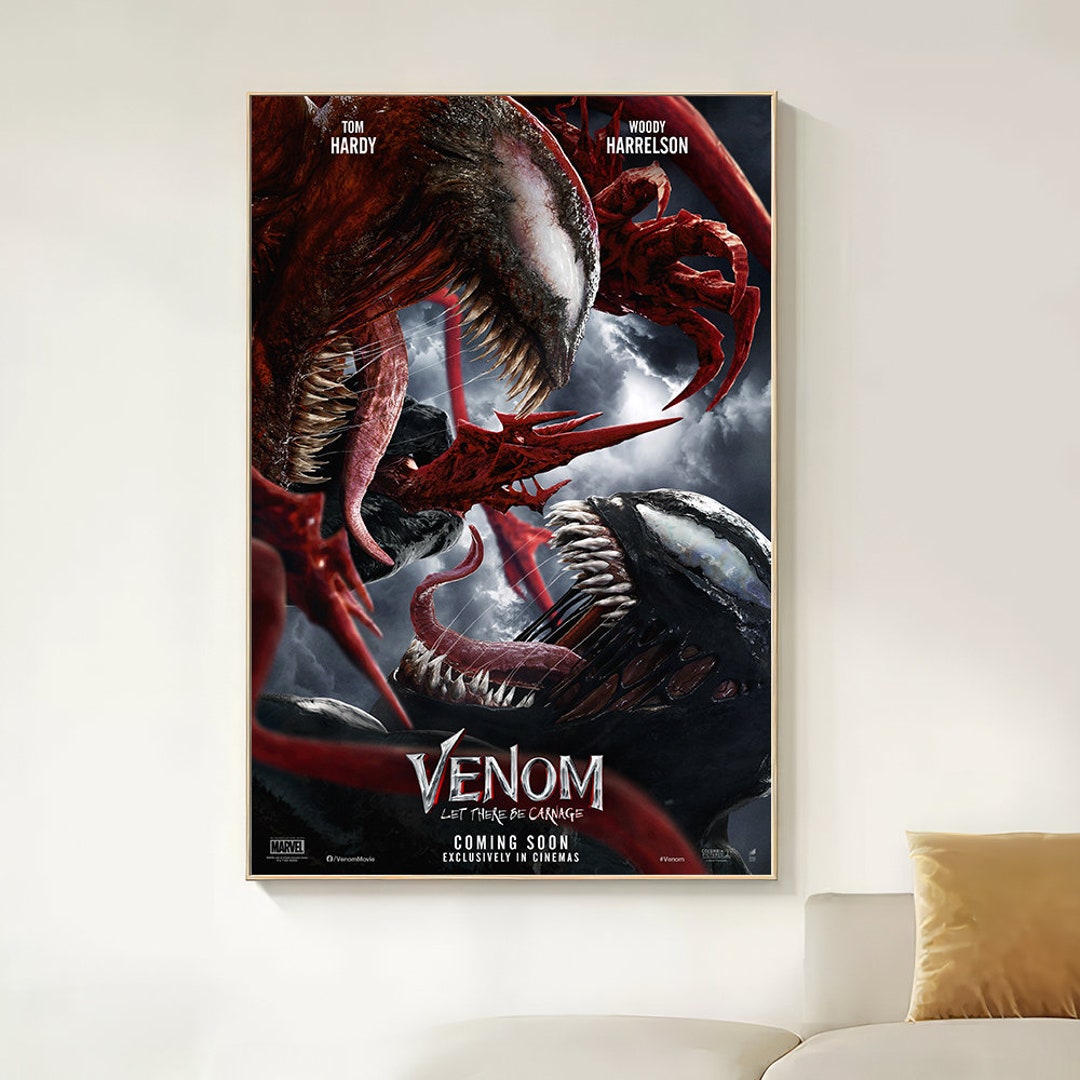 Venom Let There Be Carnage Movie Poster,movie Prints for Cinema Rooms ...