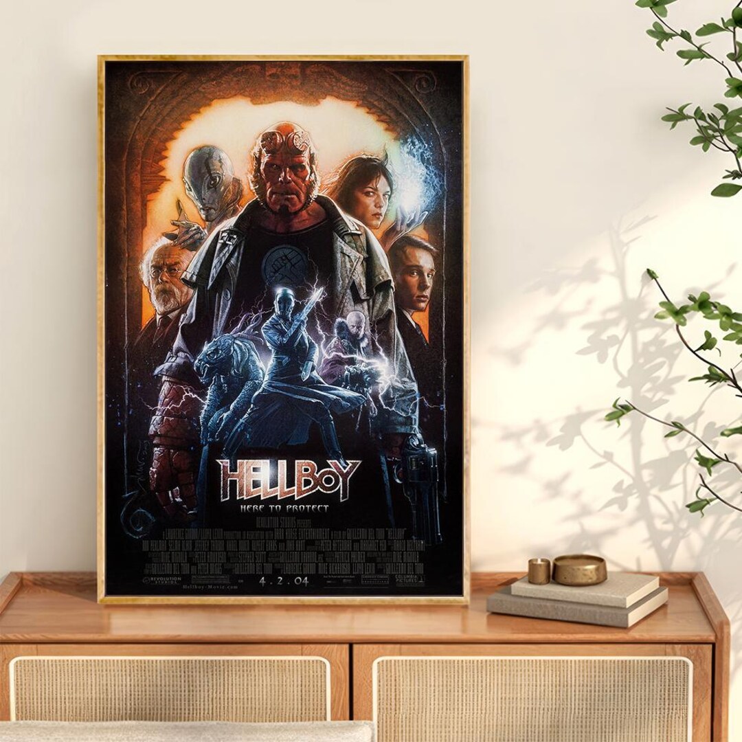 Hellboy Movie Poster,movie Prints for Cinema Rooms,wall Art Decor Print ...