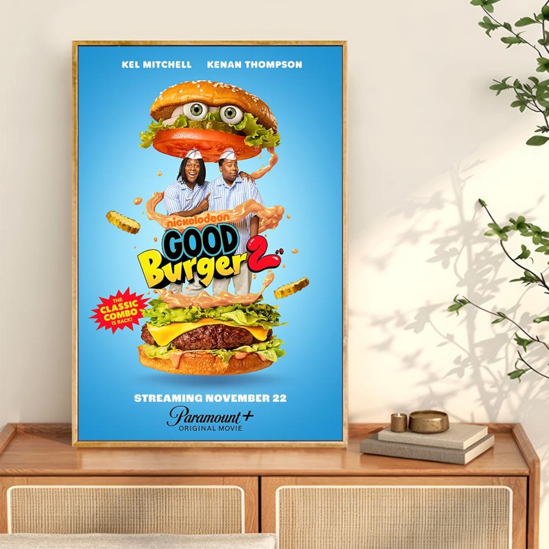 Good Burger Movie Poster,movie Prints for Cinema Rooms,wall Art Decor ...