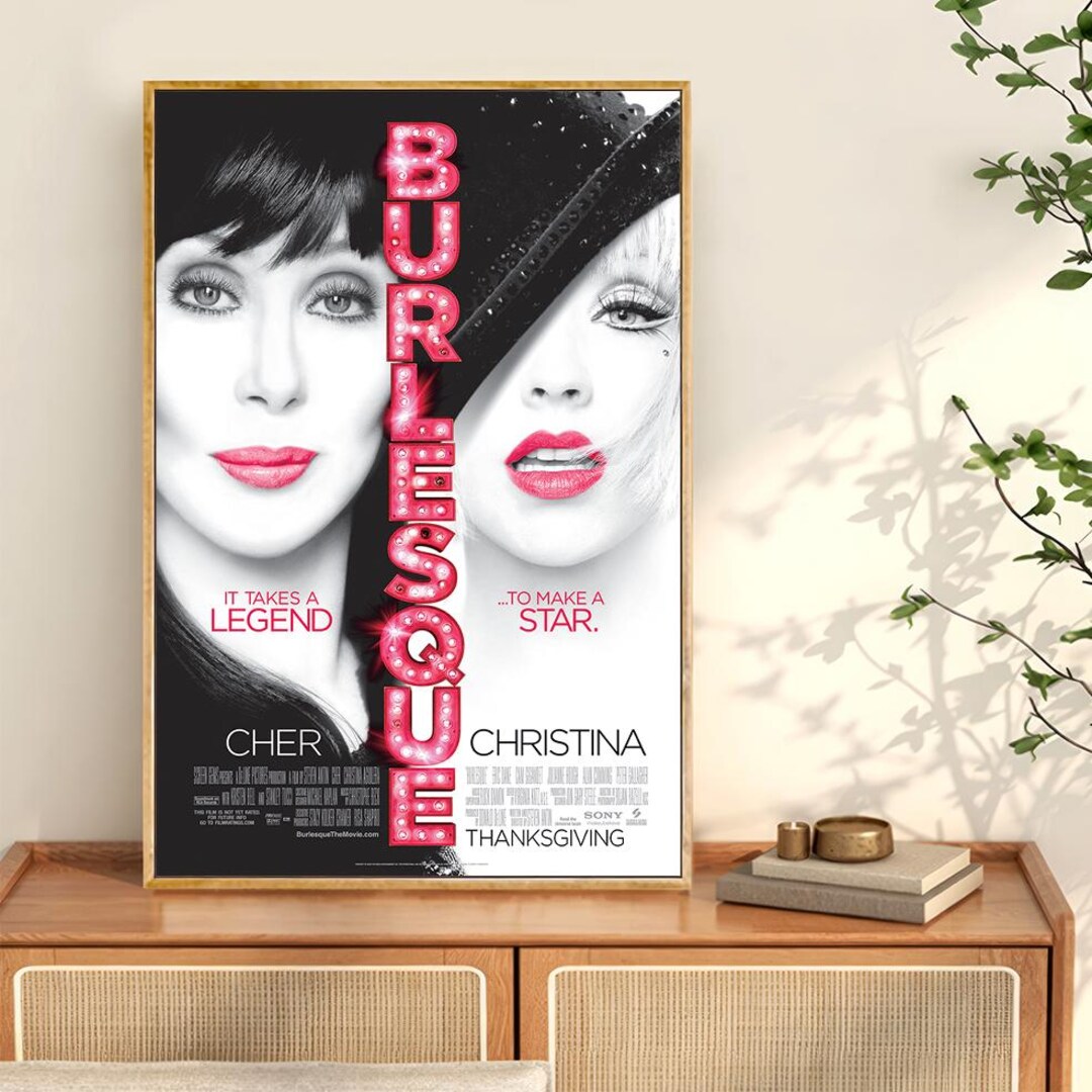 Burlesque Movie Poster,movie Prints for Cinema Rooms,wall Art Decor ...