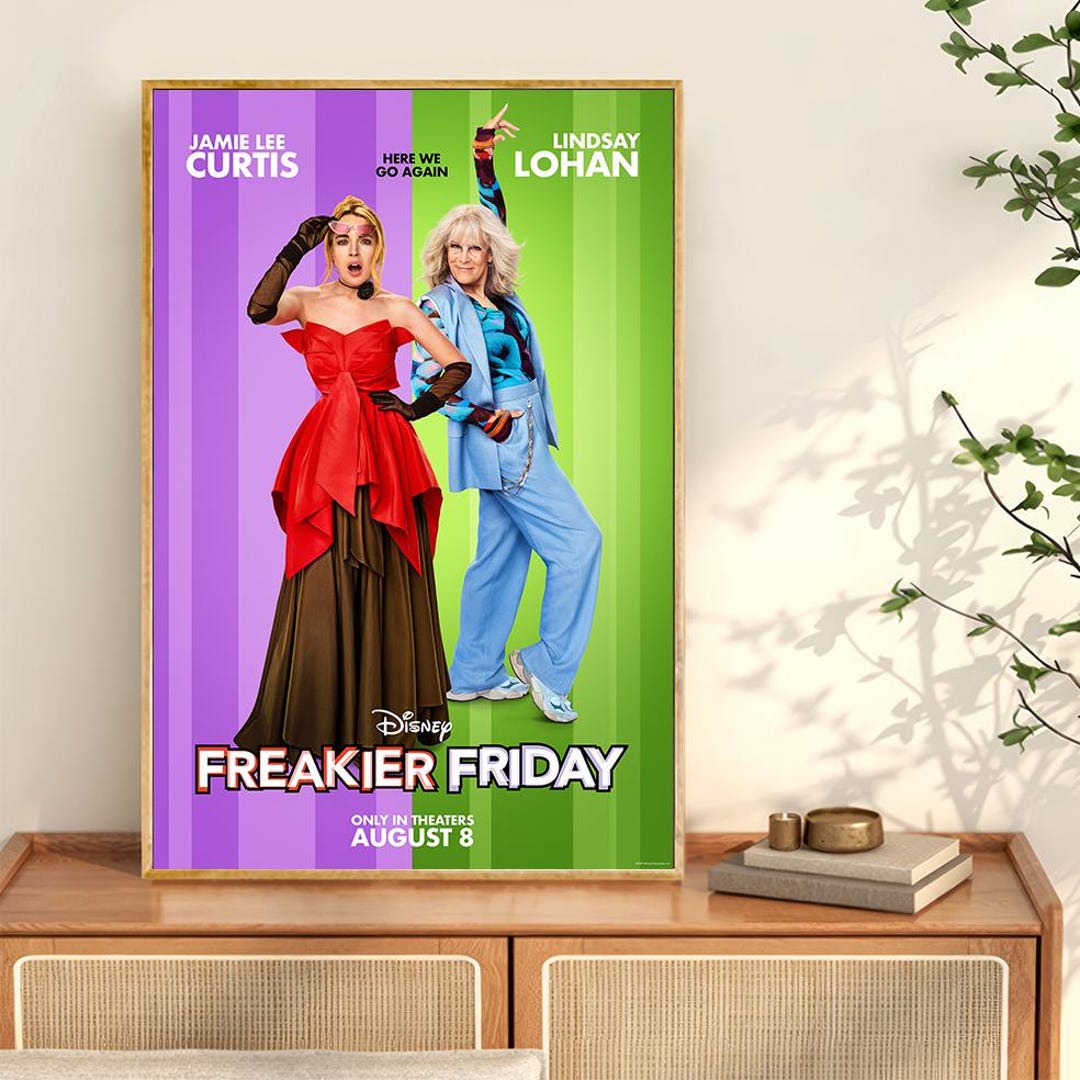 Freakier Friday Movie Poster,movie Prints for Cinema Rooms,wall Art ...