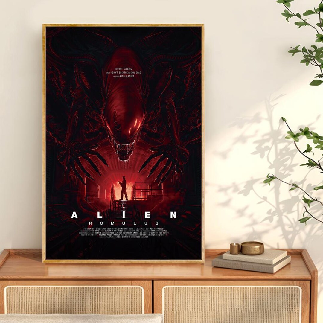 Alien Romulus Movie Poster,movie Prints for Cinema Rooms,wall Art Decor ...